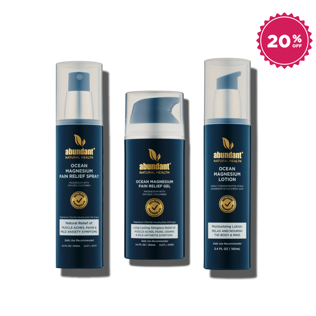 Ocean Magnesium Trio Bundle – Abundant Natural Health AU